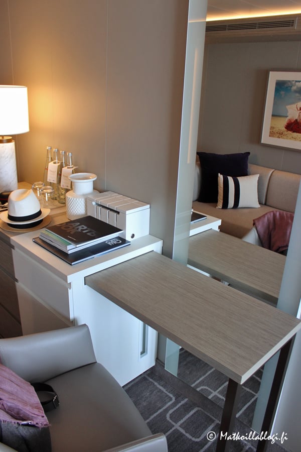 Celebrity Edge #8314: Sunset Veranda-hytti esittelyssä - Matkoillablogi